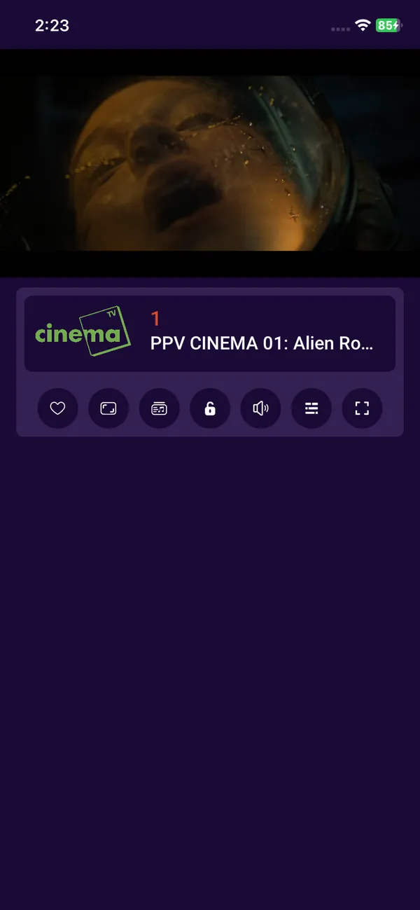 How To Play Live TV Channel - Purple Smart TV