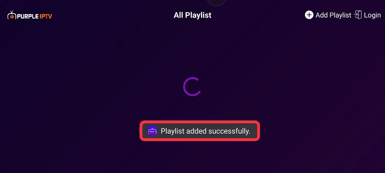 How to Login with Xtream API Code - Purple Smart TV