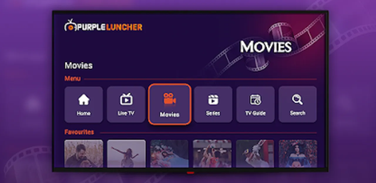 Purple Launcher (Android TV) - Purple Smart TV