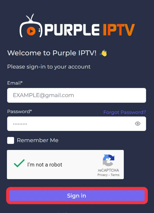 How to Activate Device in IPTV Smart Purple Player - Purple Smart TV
