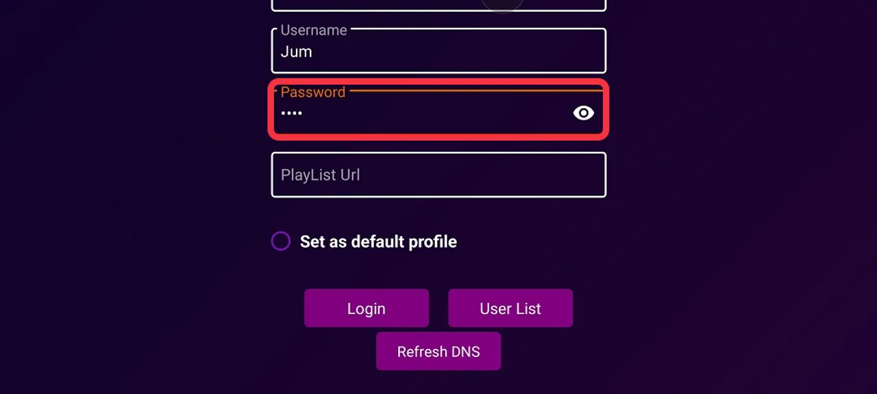 How to Login with Xtream API Code - Purple Smart TV