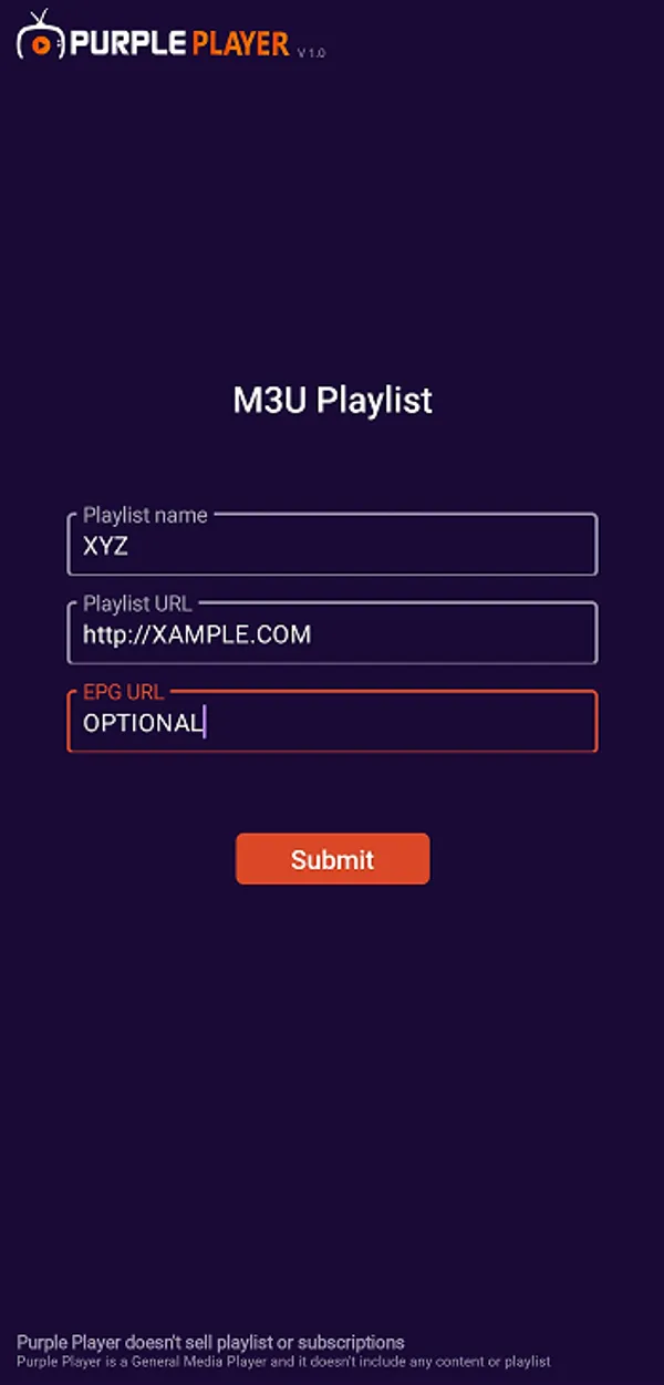 Different ways to Log in to Purple Player for Mobile - Purple Smart TV