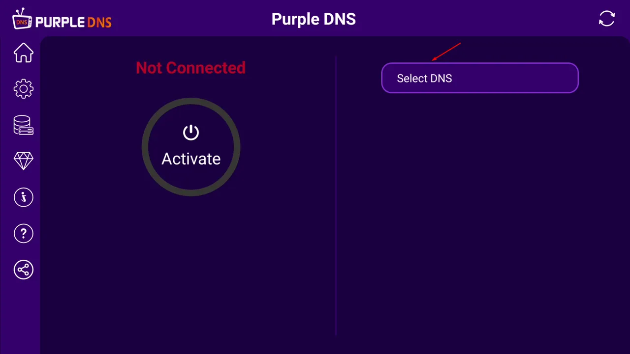 How To Choose And Connect DNS In Purple DNS? - Purple Smart TV