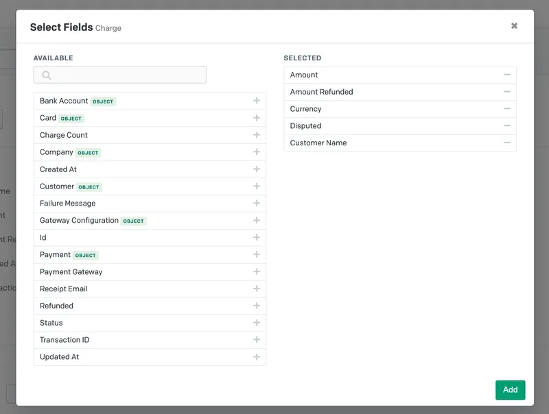 Report Builder - Invoiced Documentation