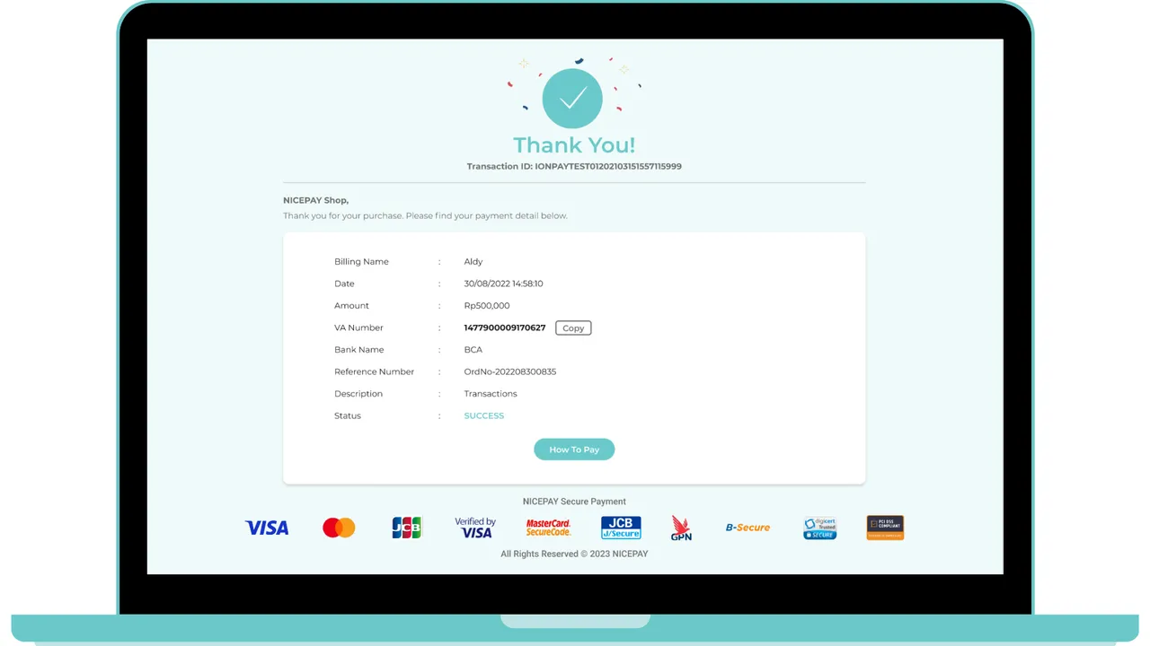 NICEPAY API V2 Virtual Account - API Checkout - NICEPAY Docs