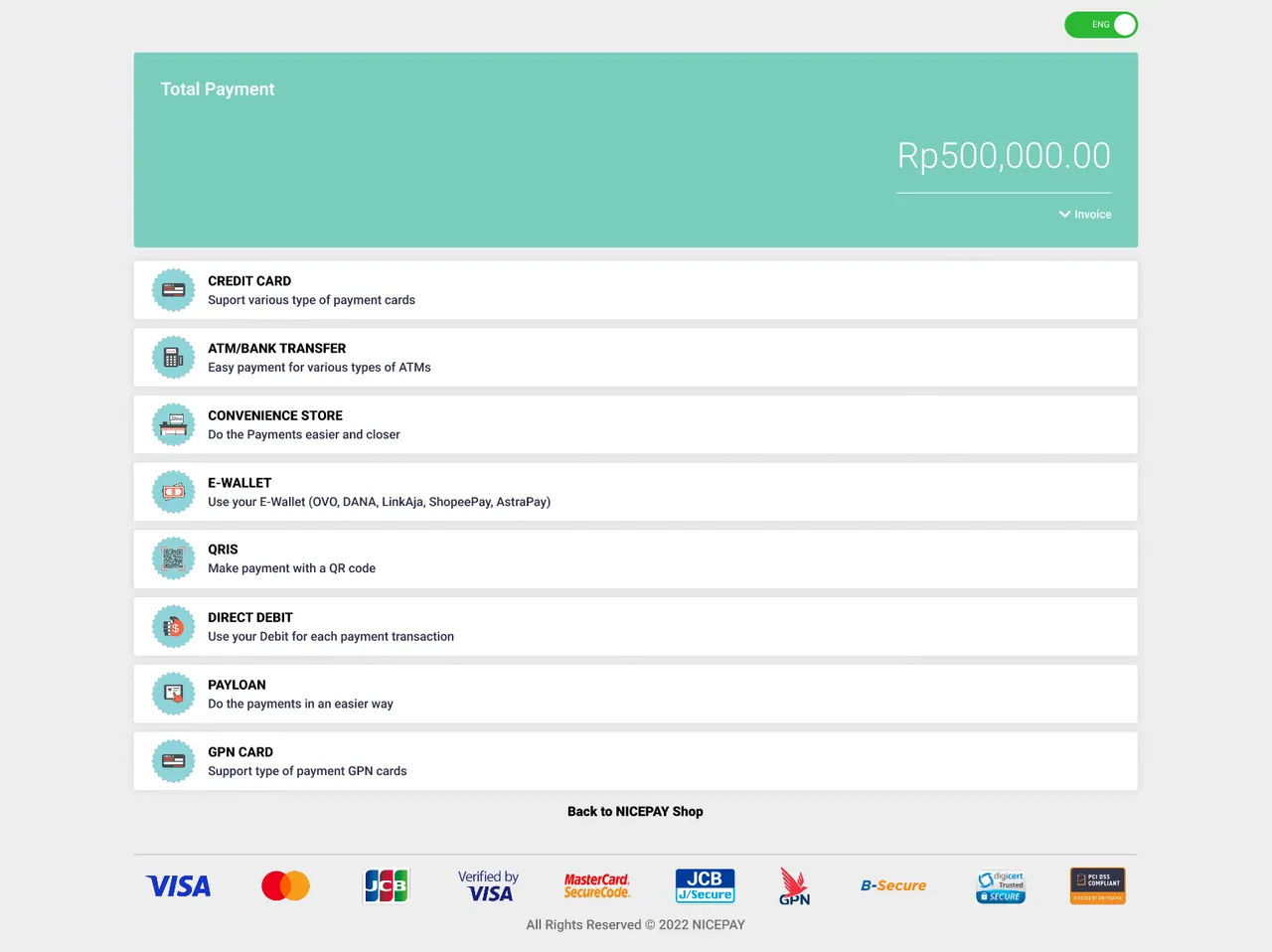 Checkout - NICEPAY Docs