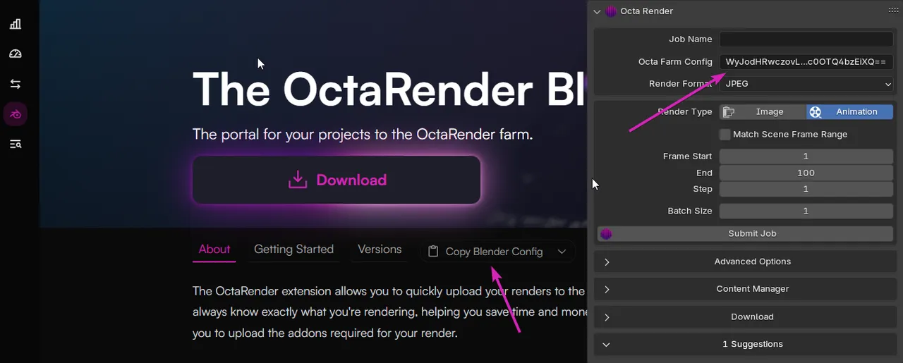 Submitting your first render - OctaSpace
