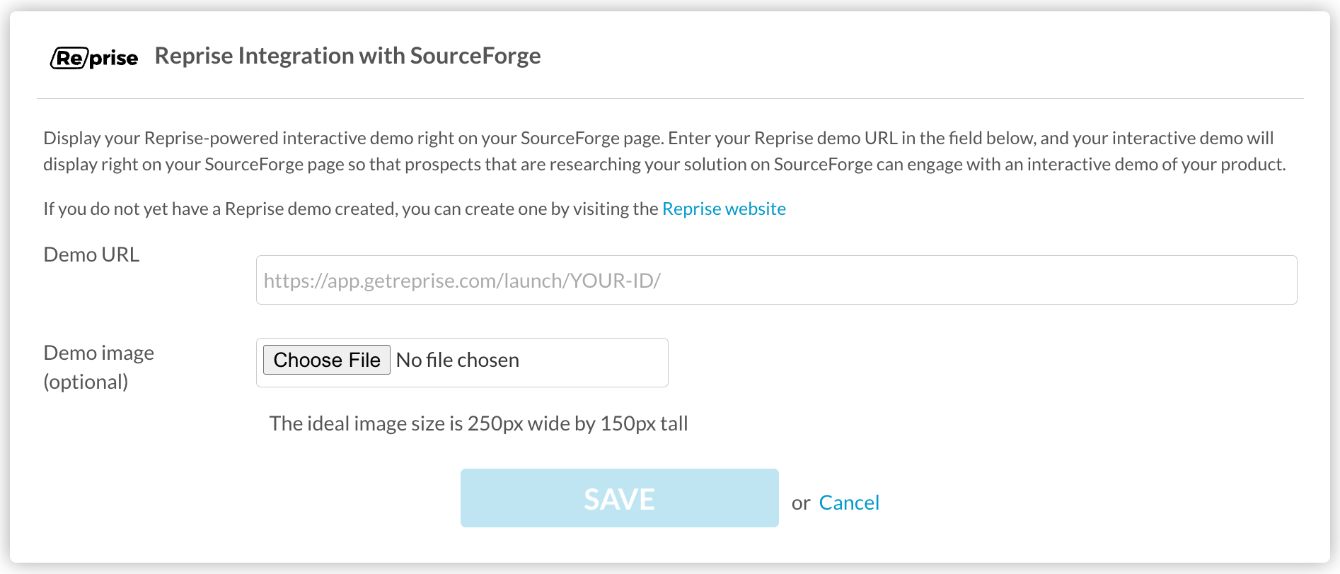 Reprise Integration Sourceforge