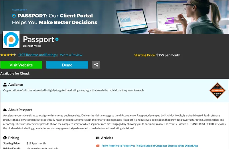 SourceForge Product Page - SourceForge