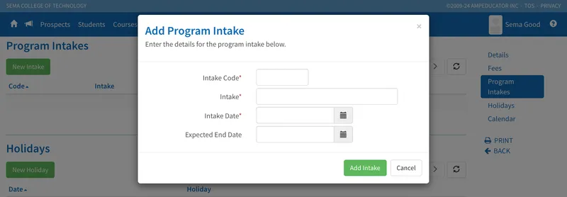 Programs Overview - ampEducator Knowledge Base