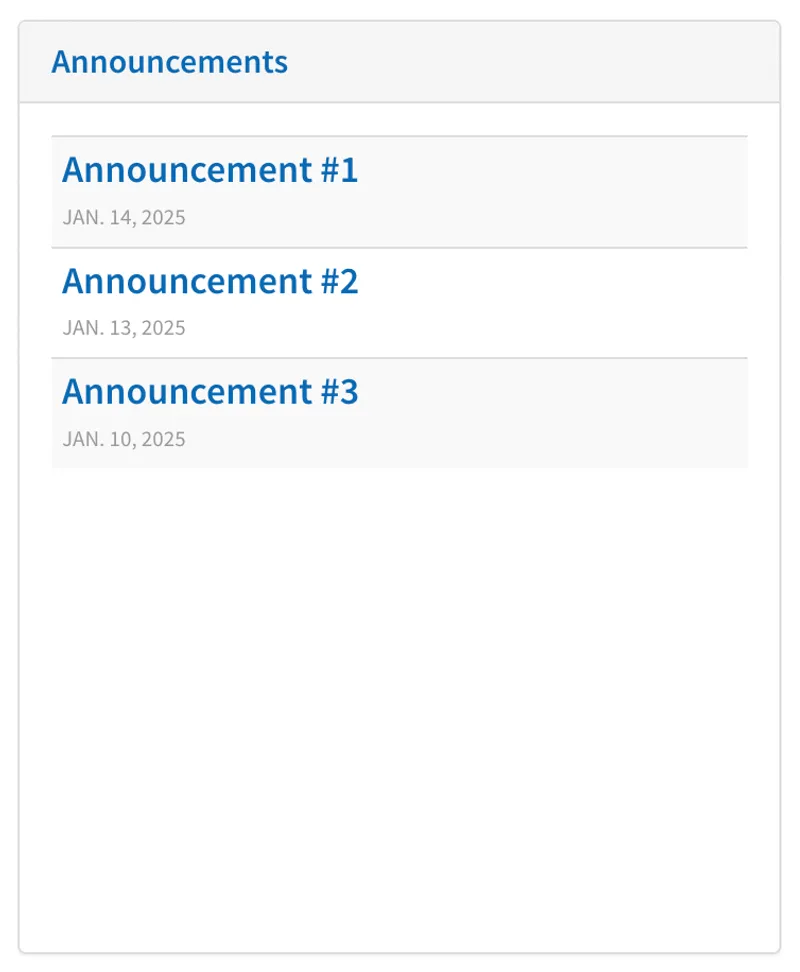 Dashboard - ampEducator Knowledge Base