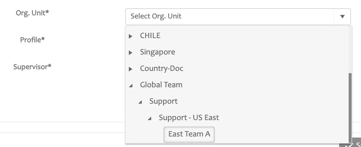 Adding a User - Admin