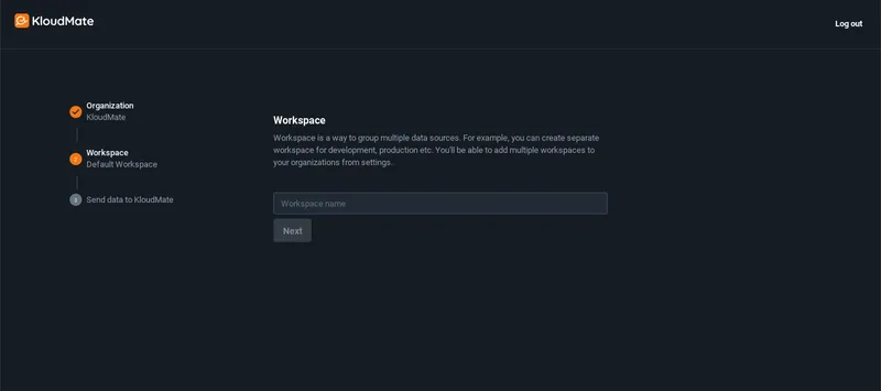 Setting Up KloudMate - KloudMate Documentation