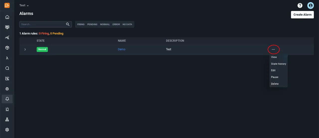 Setting Up KloudMate Alarms - KloudMate Documentation