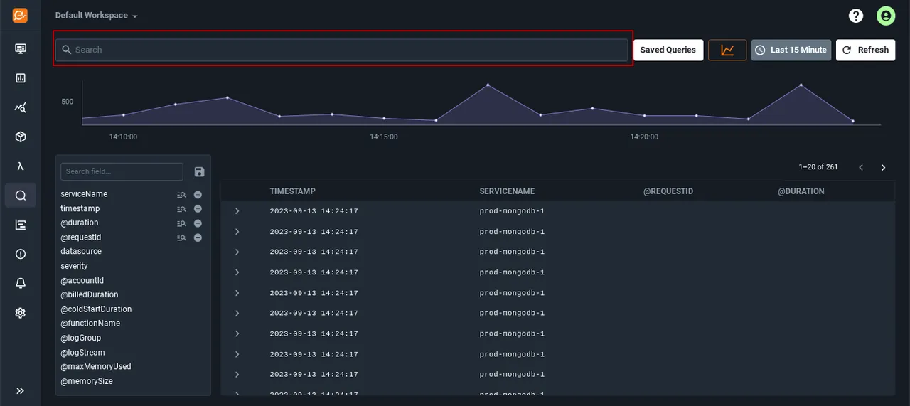 Log Explorer - KloudMate Documentation