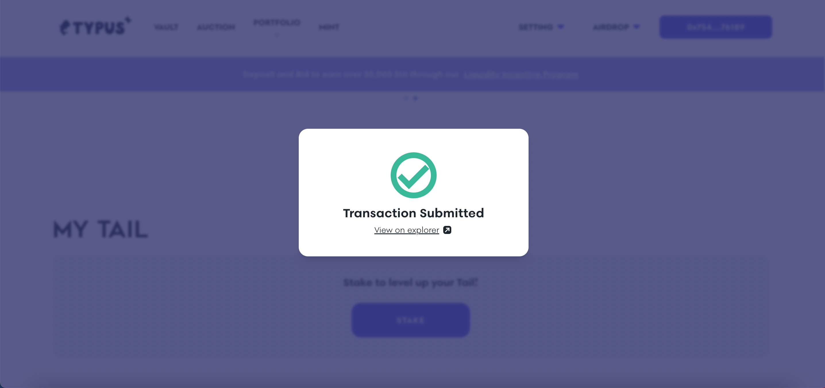 Tails By Typus - Typus Finance