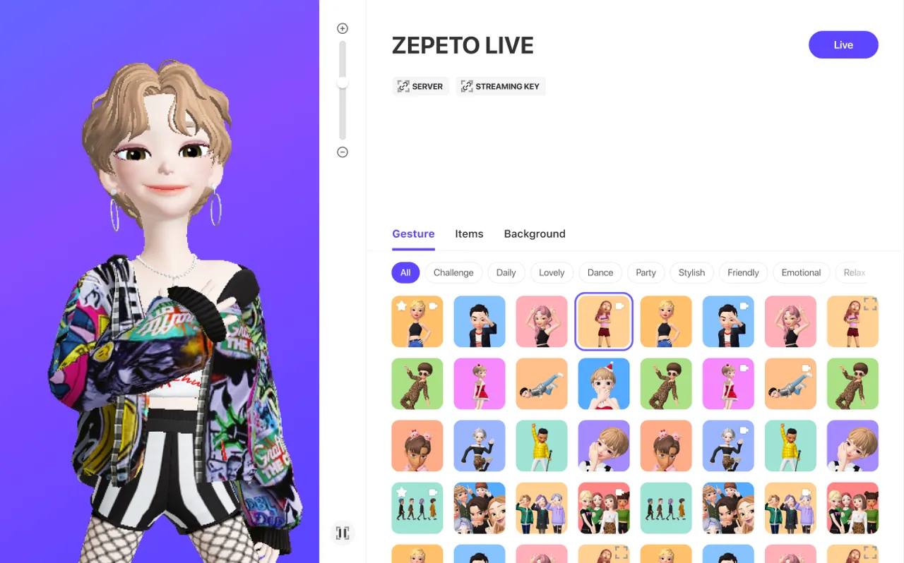 Guide ZEPETO PC LIVE - Studio Guide - French