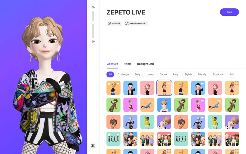Guide ZEPETO PC LIVE - Studio Guide - French