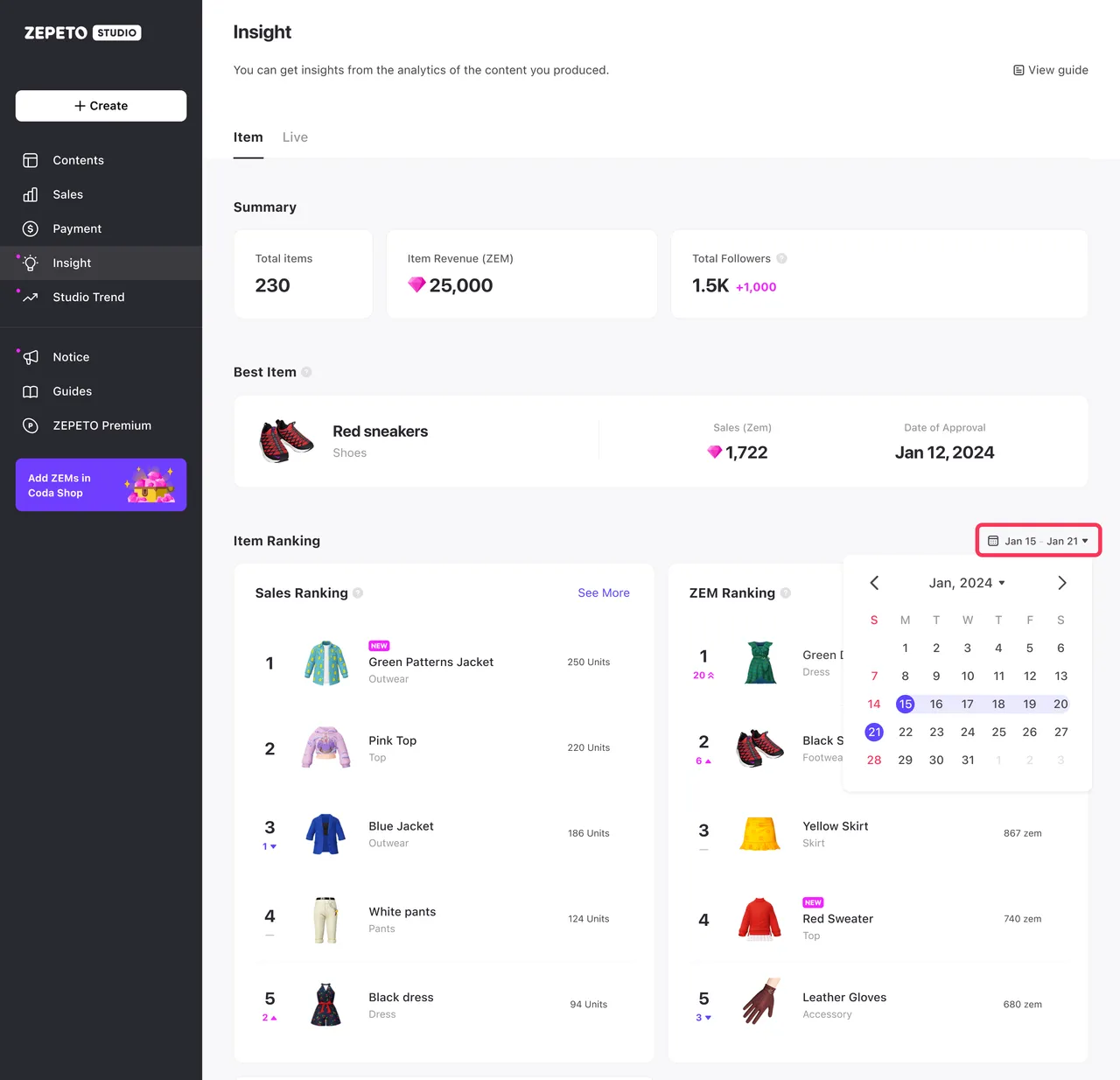 Insight - Studio Guide