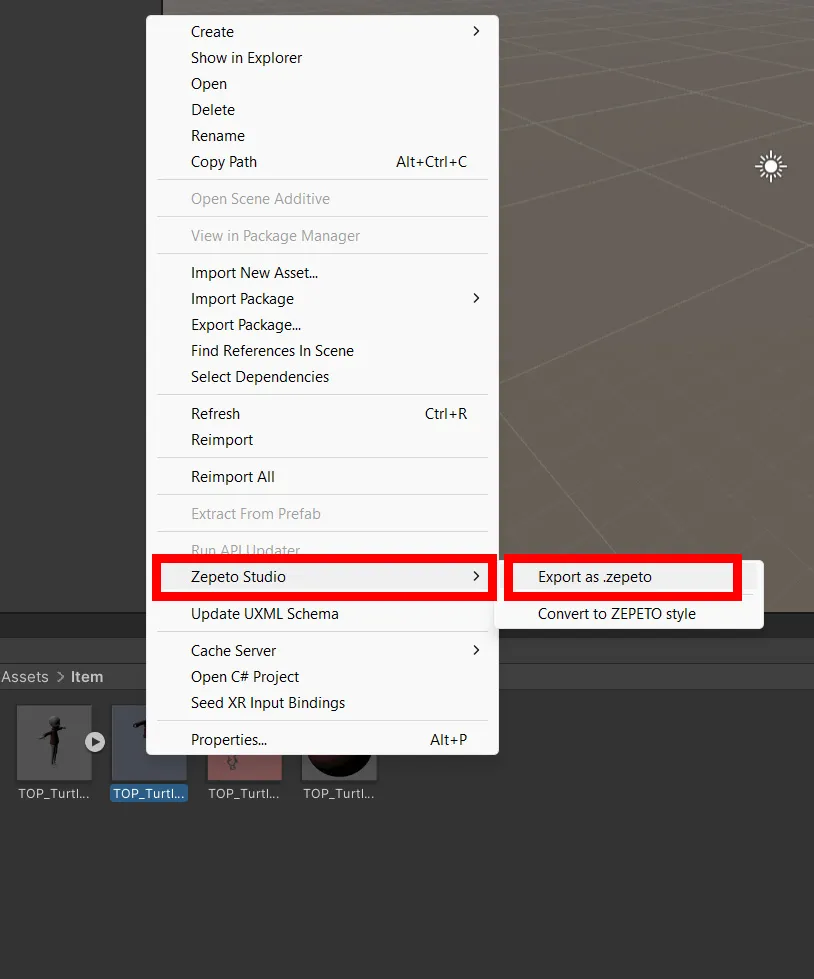 Unity and Exporting to ZEPETO Studio - Studio Guide