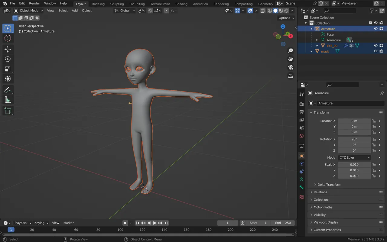 UV Mapping - Eye Lenses - Studio Guide