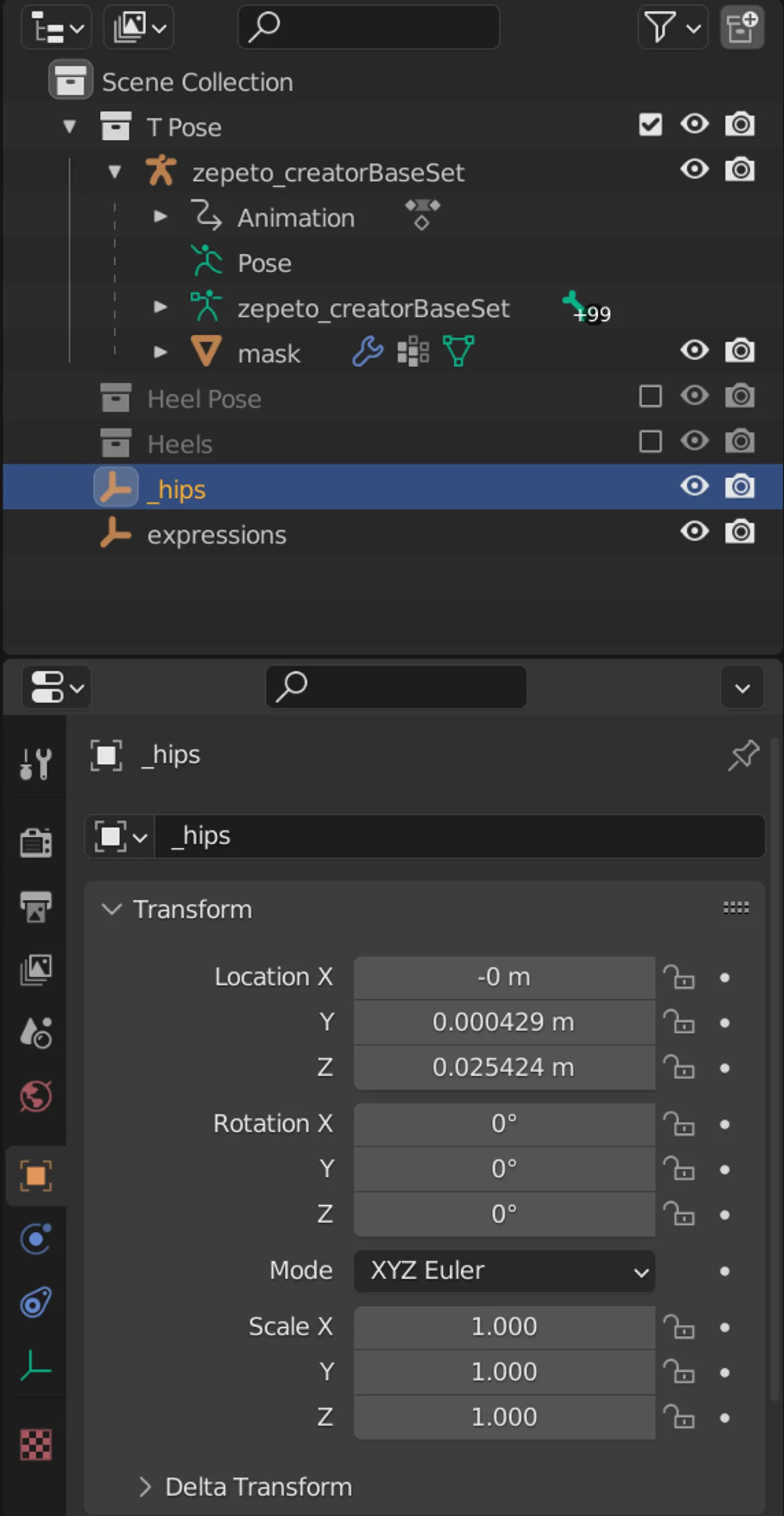 Rigging - Shoes/Expressions - Studio Guide