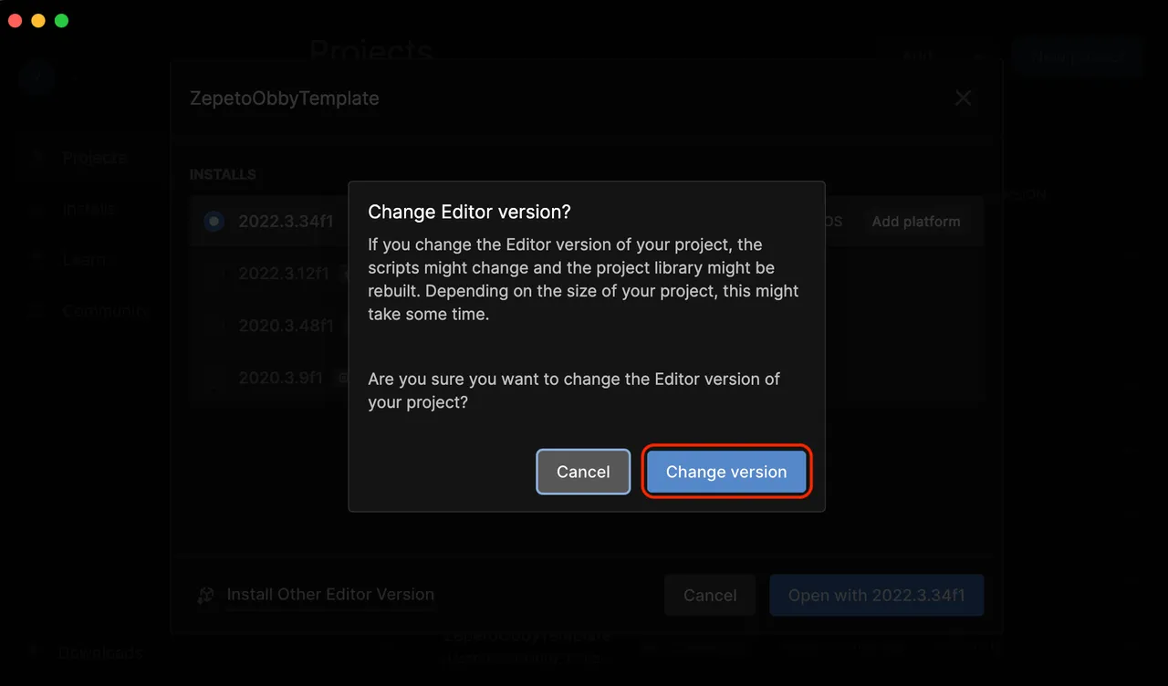 How to Upgrade to Unity 2022 - World SDK Guide