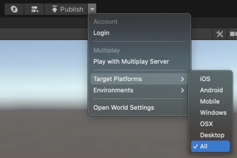 Releasing your World - World SDK Guide