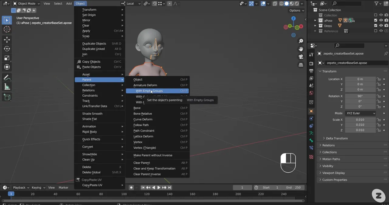 Rigging, Masking - Studio Guide