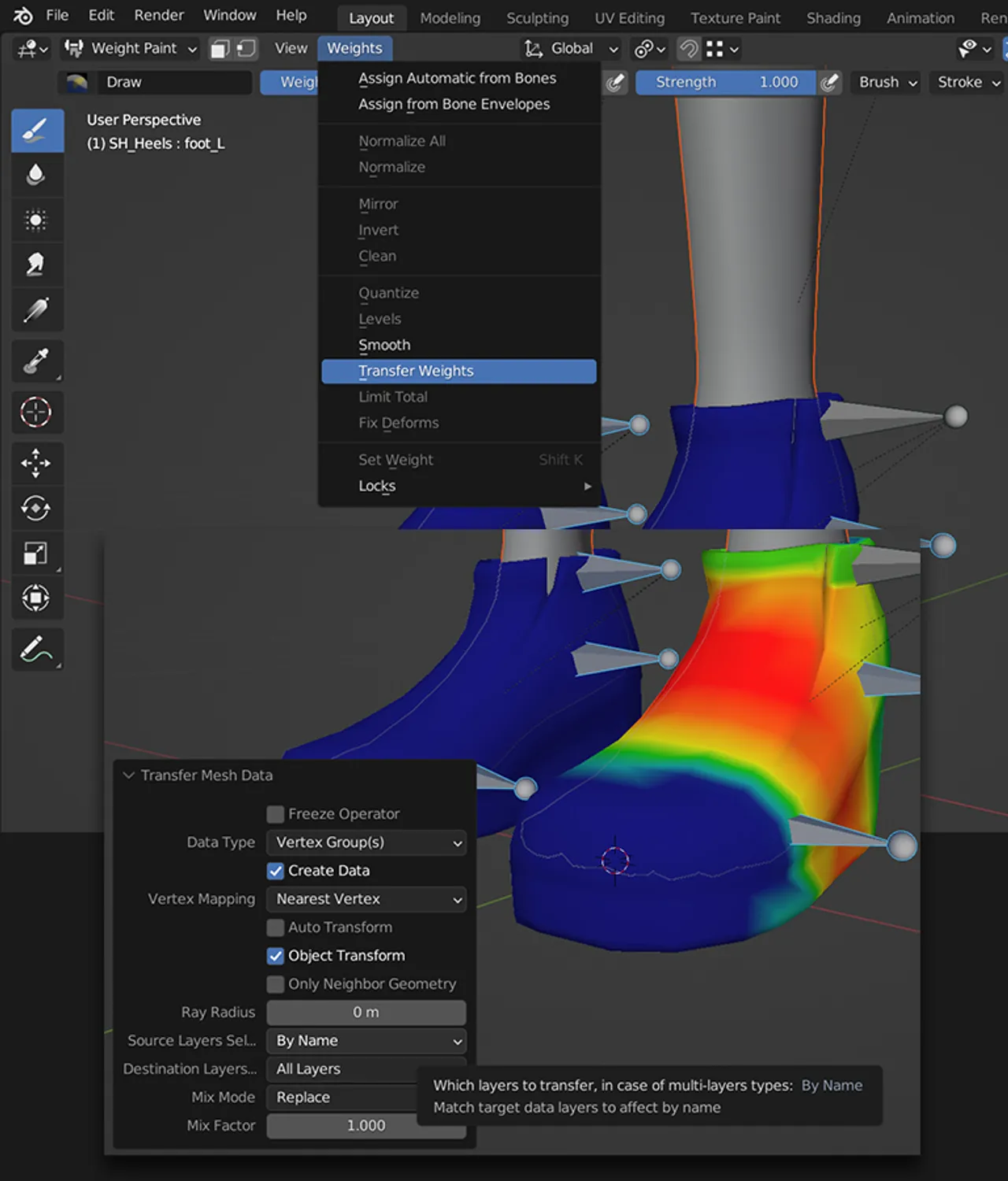 Rigging - Shoes/Expressions - Studio Guide