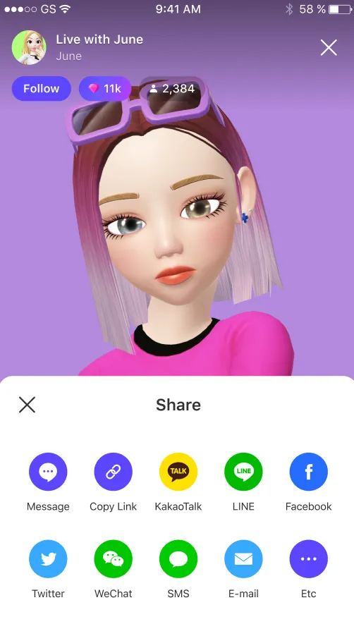 Guide ZEPETO PC LIVE - Studio Guide - French