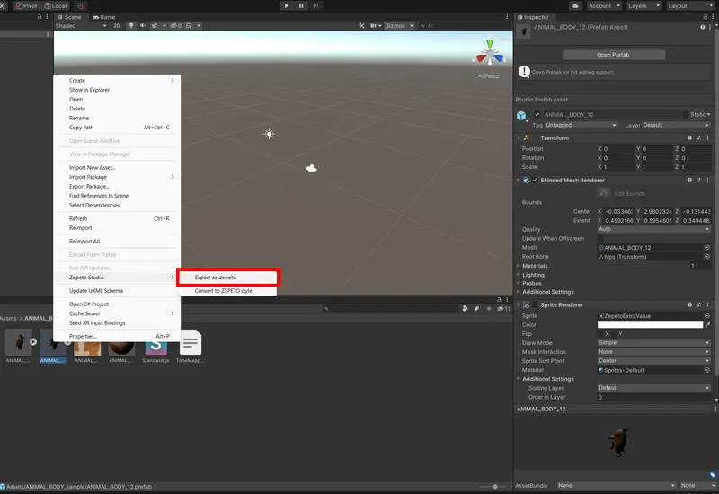 Rigging - Special Body Type - Studio Guide