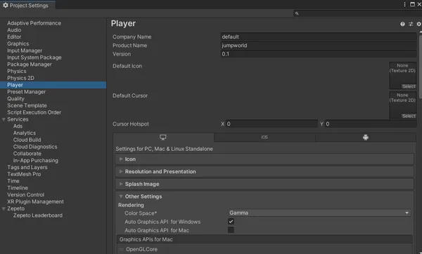 Installation and settings - World SDK Guide