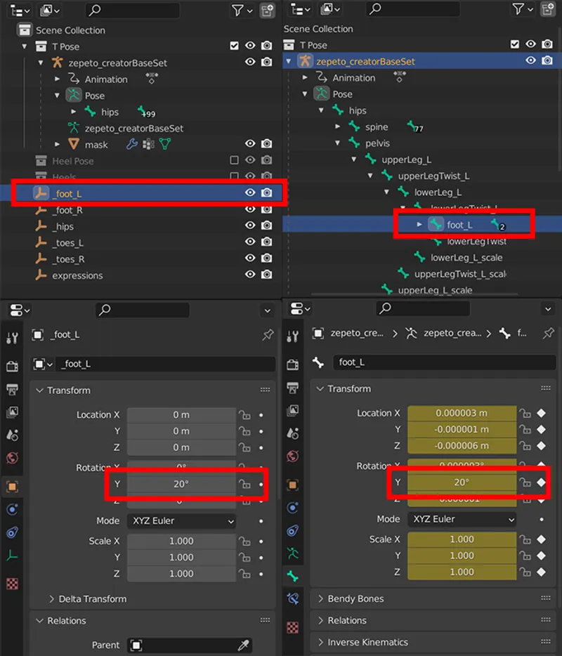 Rigging - Shoes/Expressions - Studio Guide