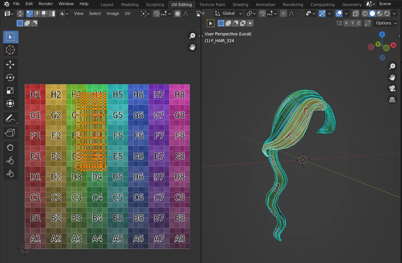 3D Modeling - hair - Studio Guide
