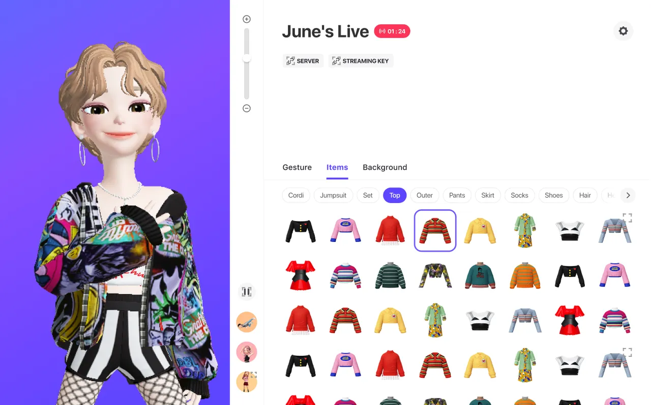 Panduan ZEPETO LIVE PC - Studio Guide - Indonesian