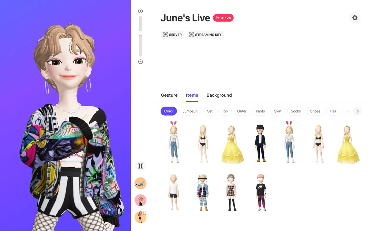 Panduan ZEPETO LIVE PC - Studio Guide - Indonesian
