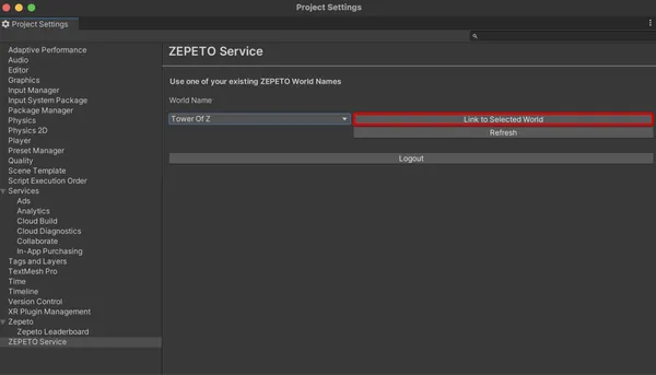 Installation and settings - World SDK Guide