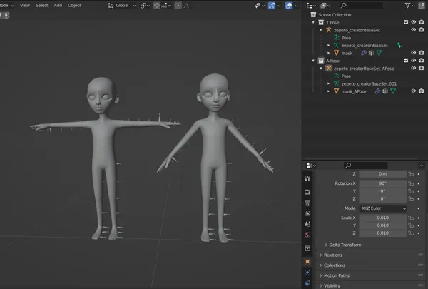 Modeling Setup - Clothing Items - Studio Guide