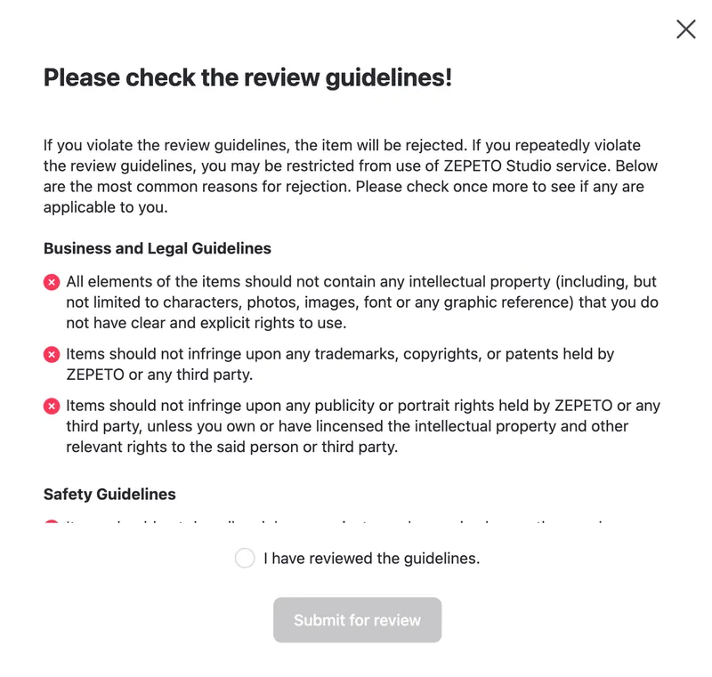 Submitting for Evaluation - Studio Guide