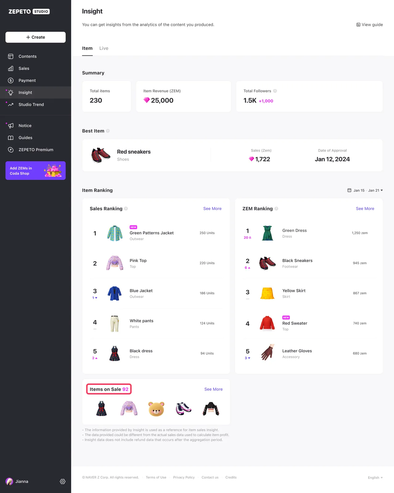 Insight - Studio Guide