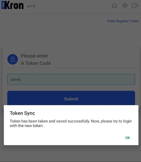 Using MFA for Mobile Application - Kron PAM Reference Guide