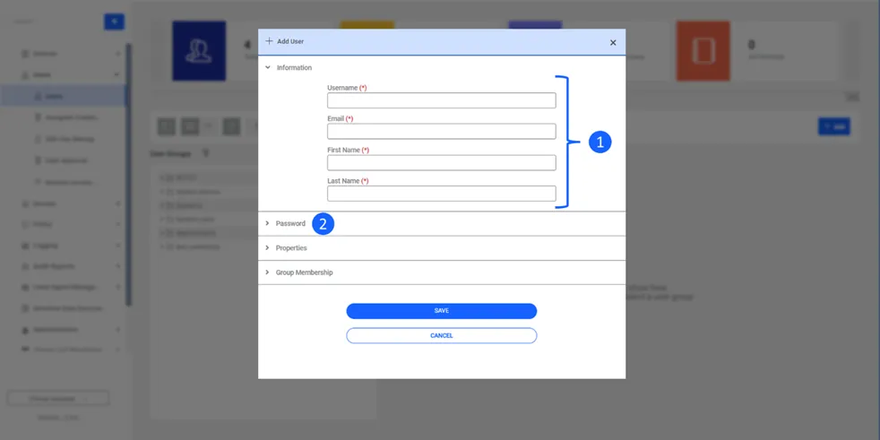 Creating Kron PAM Local Users Manually - Kron PAM - Getting Started Guide