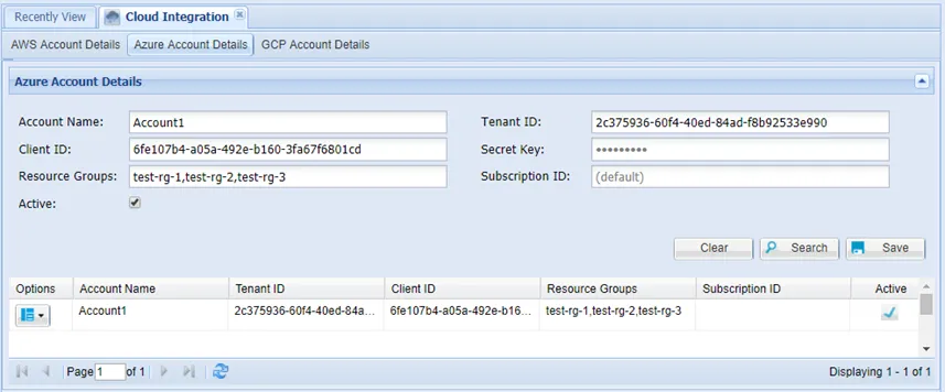 Creating Azure Accounts - Kron PAM Reference Guide