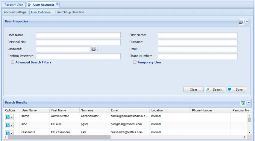 Adding SQL Users - Kron PAM Reference Guide