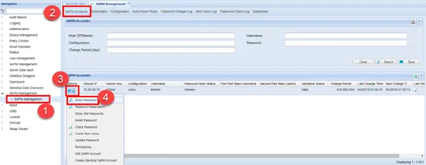 Logging in with Password Vault - Kron PAM- Getting Started Guide