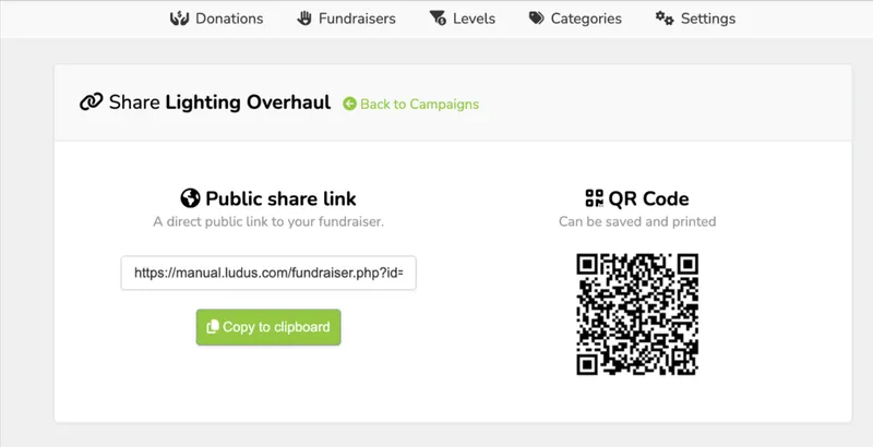 QR Codes - Ludus Manual