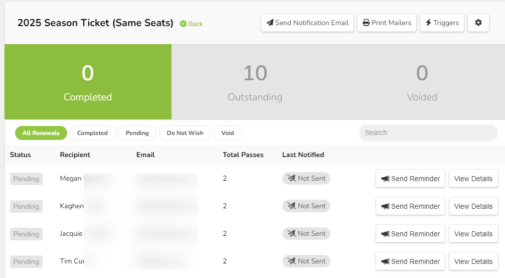 Renewal Dashboard - Ludus Manual