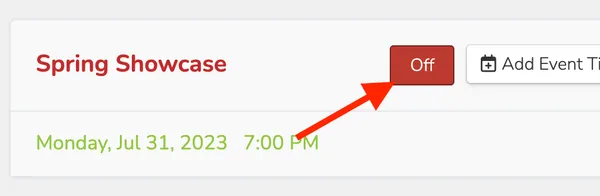 Add an Event - Ludus Manual