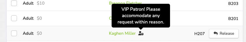 Add notes to patron profile - Ludus Manual